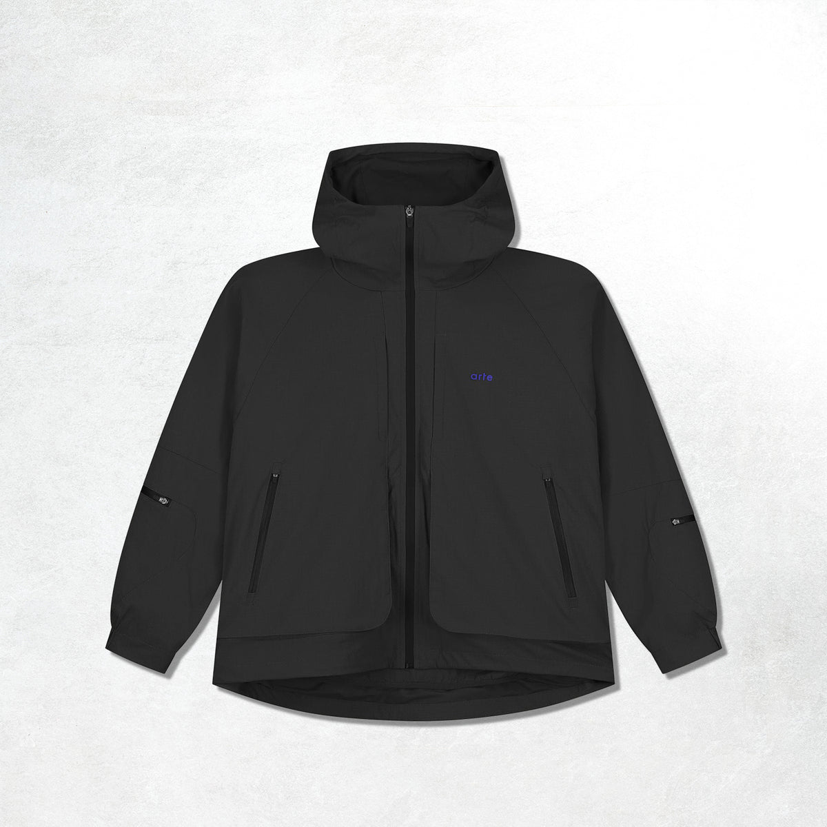 Arte Technical Polar Jacket: Black – The Union Project