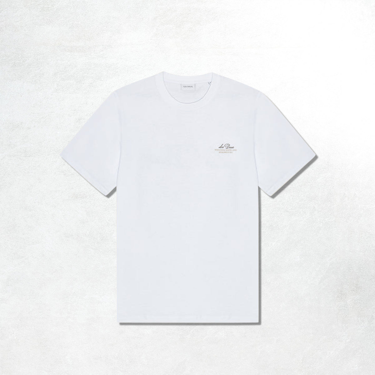 Les Deux Ben Globe T-Shirt: White – The Union Project