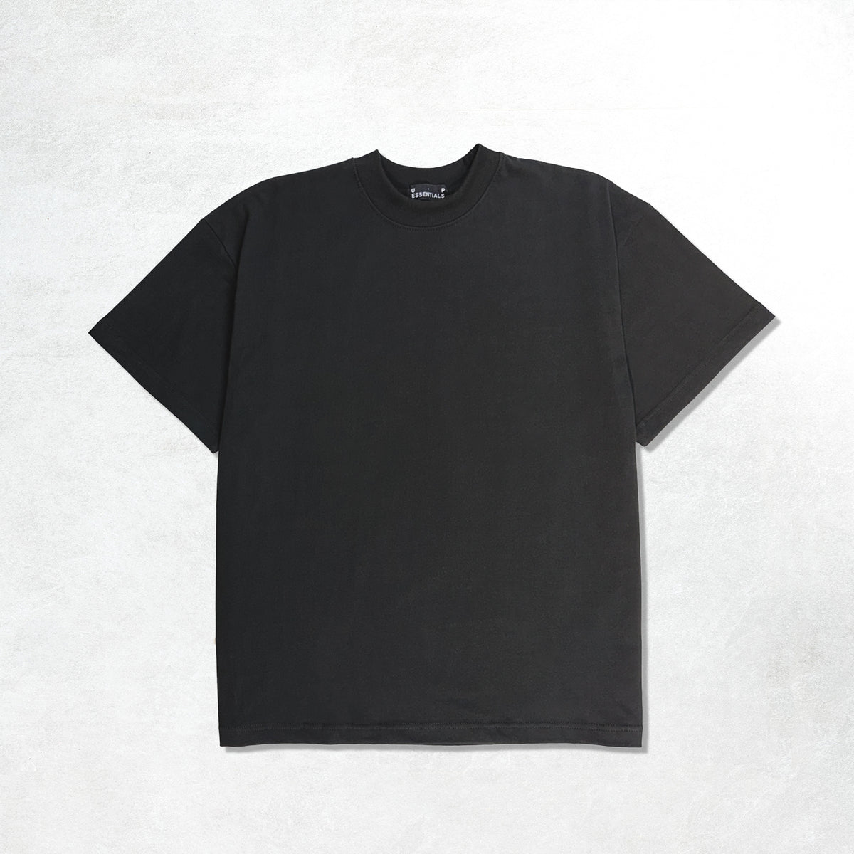 UP Essentials Rep Medium Weight T-Shirt: Black – The Union Project